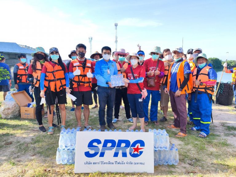SPRC ร่วม “กิจกรรมพายเรือเก็บขยะ” กลางแม่น้ำระยอง – Thailand Plus Online